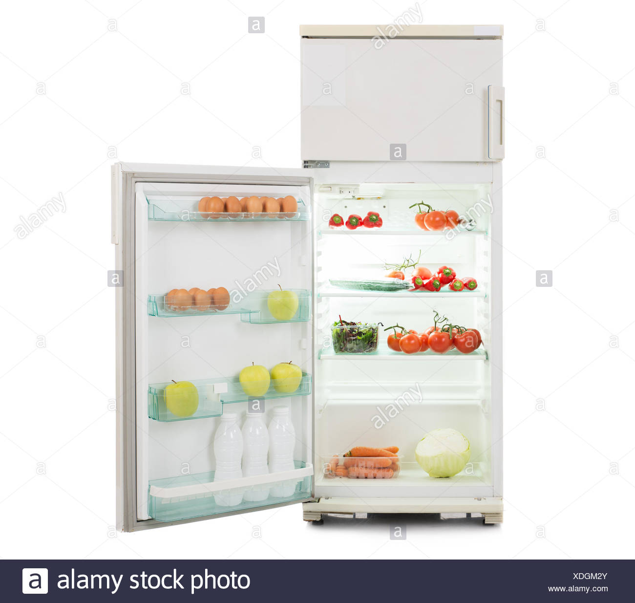 Fridge Food Open Stock Photos & Fridge Food Open Stock Images - Alamy