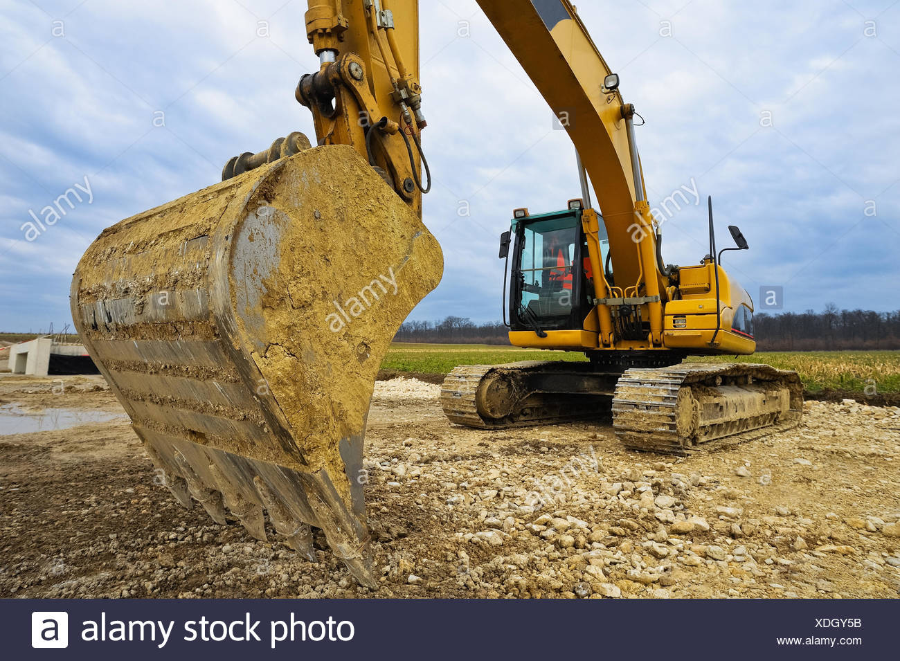 Large Excavator High Resolution Stock Photography and Images - Alamy
