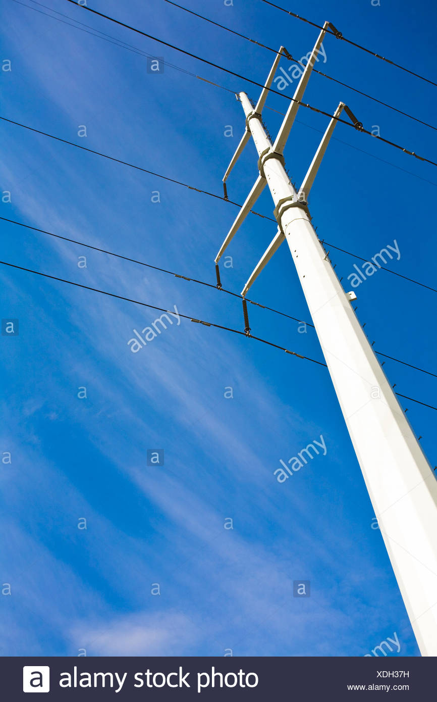 High Voltage Electricity Lines High Resolution Stock Photography and ...