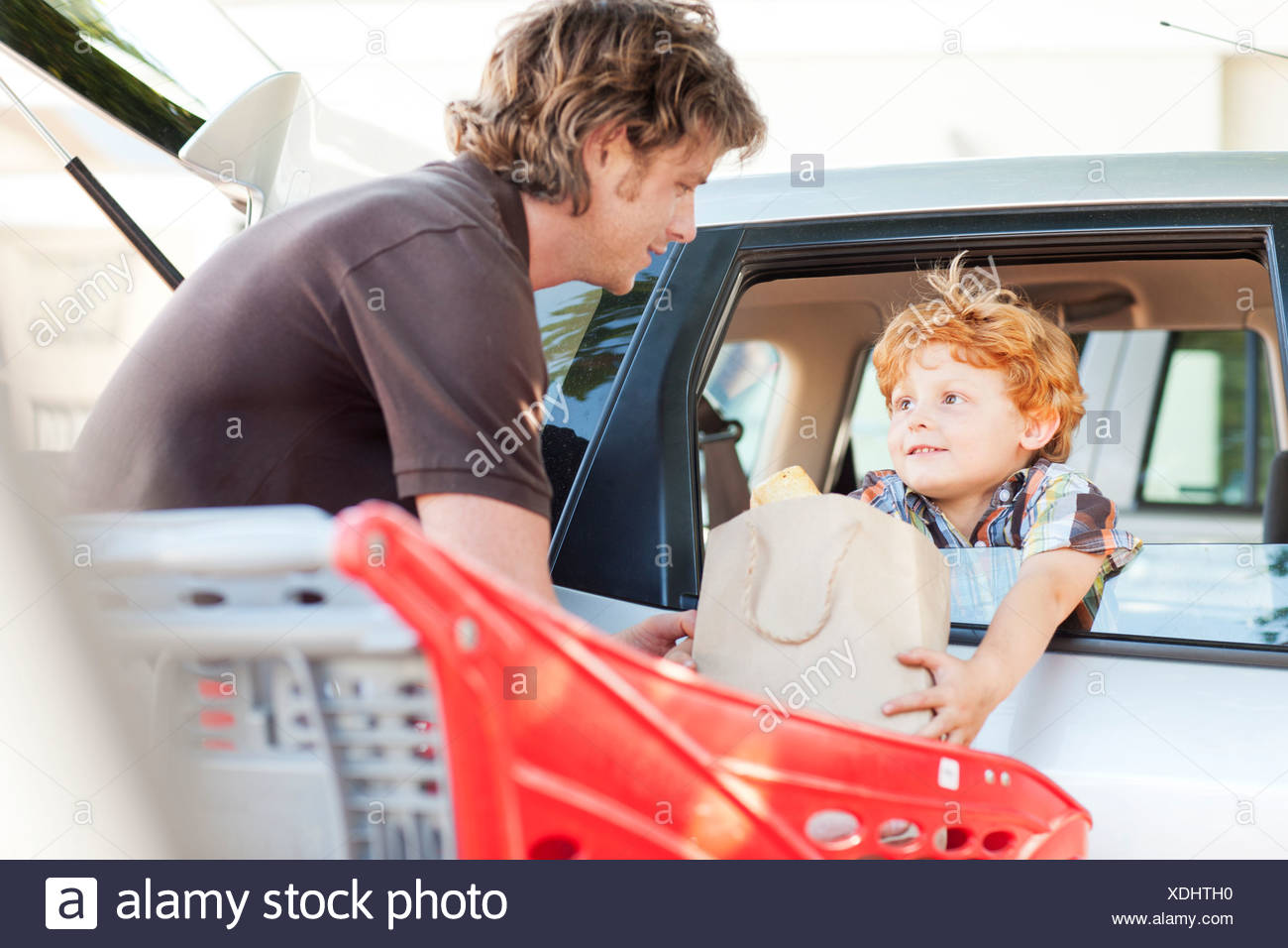 Father Son Cart High Resolution Stock Photography and Images - Alamy