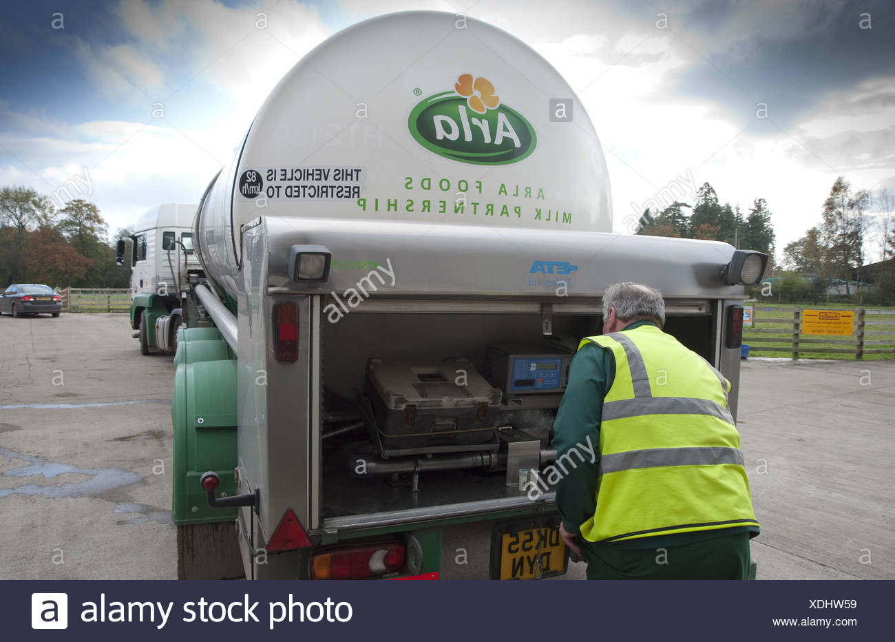 Milk Tanker Farm High Resolution Stock Photography and Images - Alamy