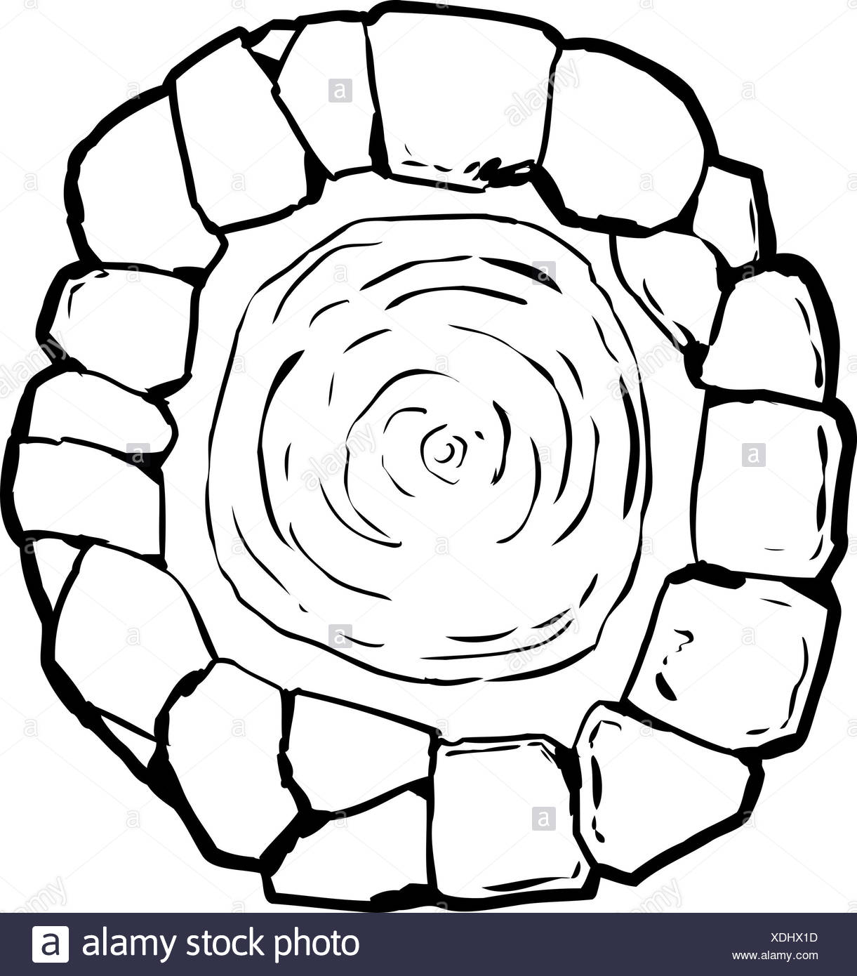 Wishing Well Black and White Stock Photos & Images - Alamy