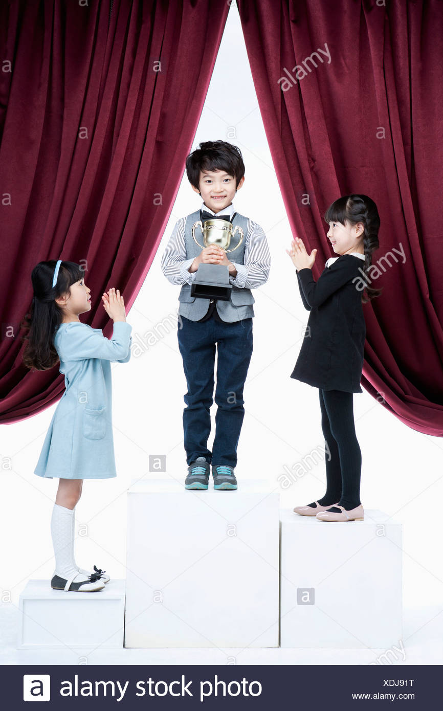 Child Podium Trophy Stock Photos & Child Podium Trophy Stock Images - Alamy