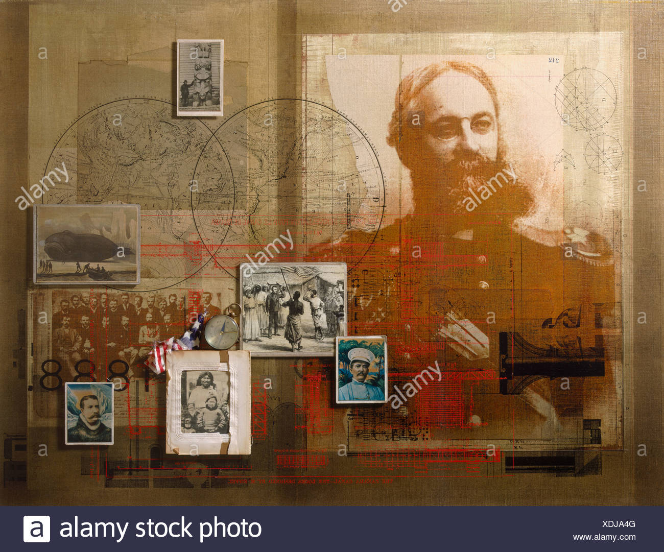 Collage Portraits Stock Photos & Collage Portraits Stock Images - Alamy