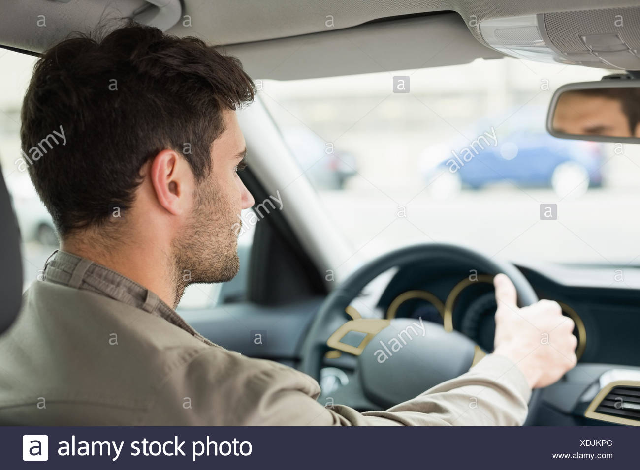 Steering Wheel Road Ahead High Resolution Stock Photography and Images ...