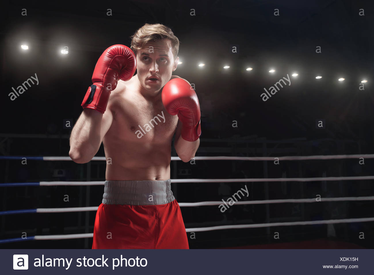 Boxing Action In Ring High Resolution Stock Photography and Images - Alamy