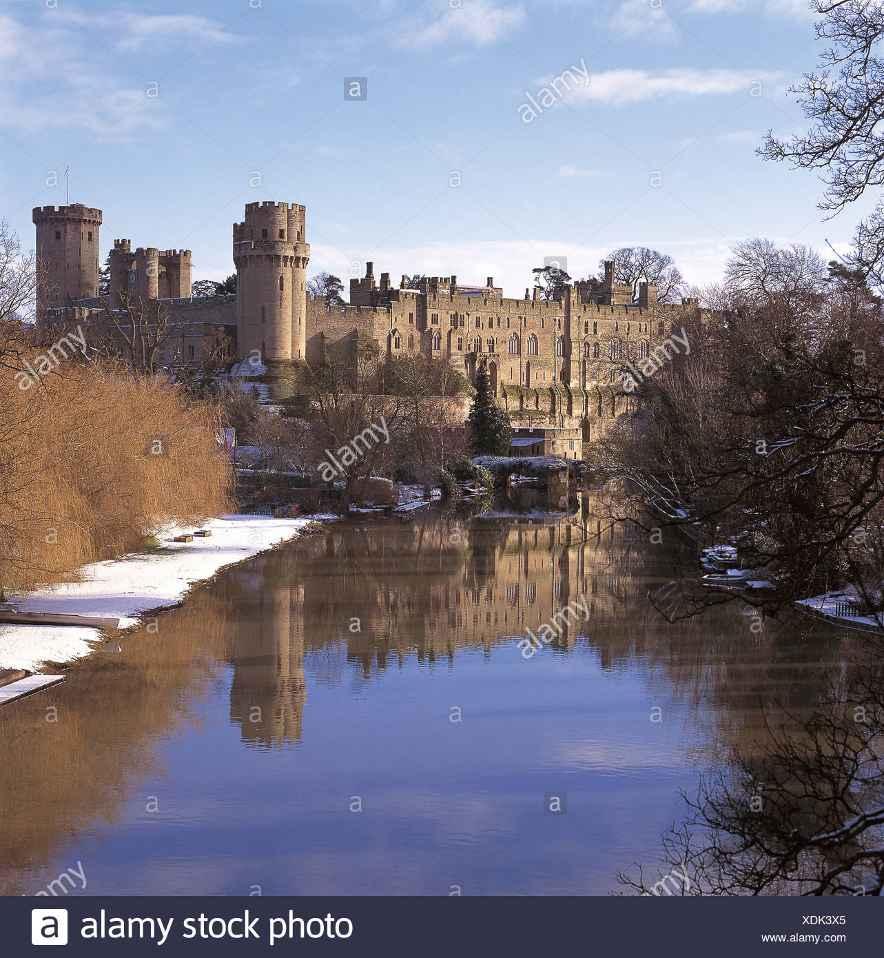 Warwick Castle Winter High Resolution Stock Photography and Images - Alamy