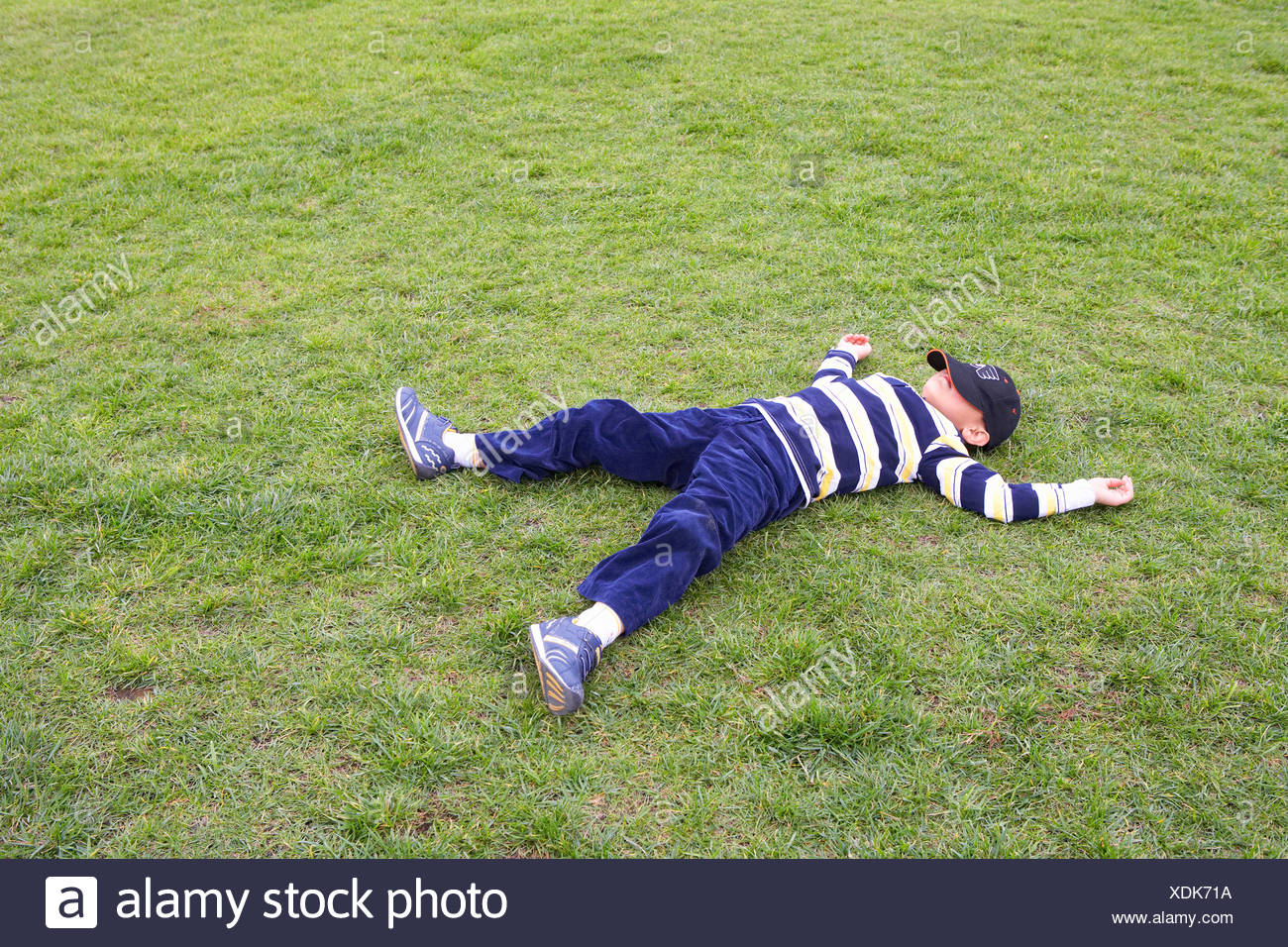 Kids Lying Down Elevated View High Resolution Stock Photography and ...