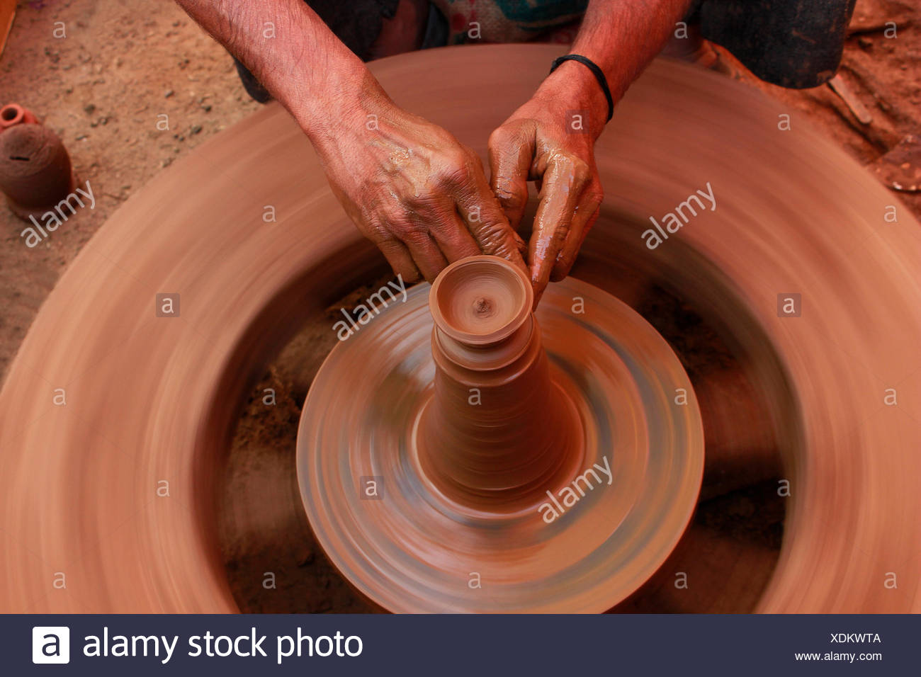 Indian Pottery Making High Resolution Stock Photography and Images - Alamy