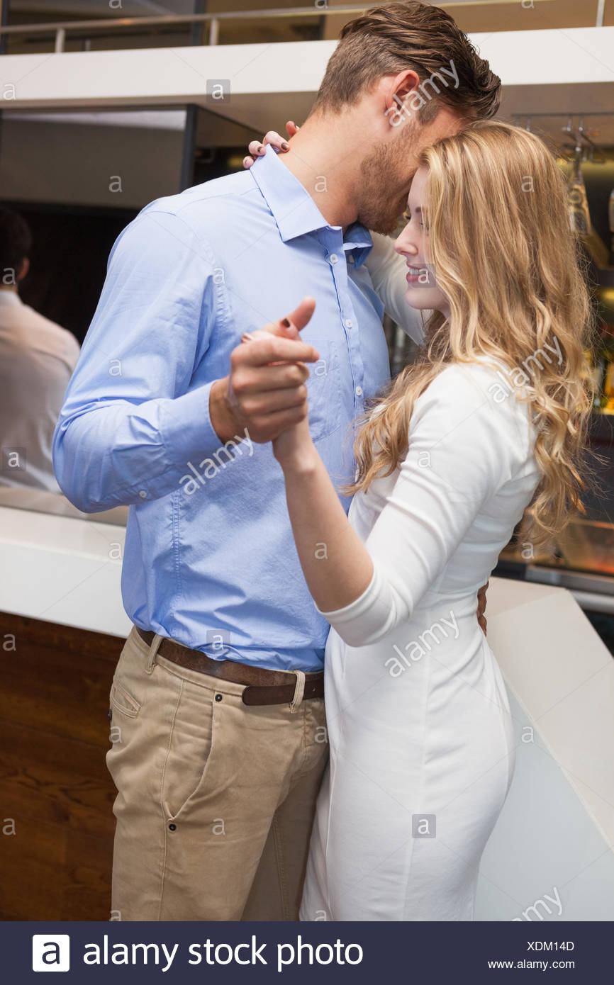 Young Couple Slow Dancing High Resolution Stock Photography and Images ...
