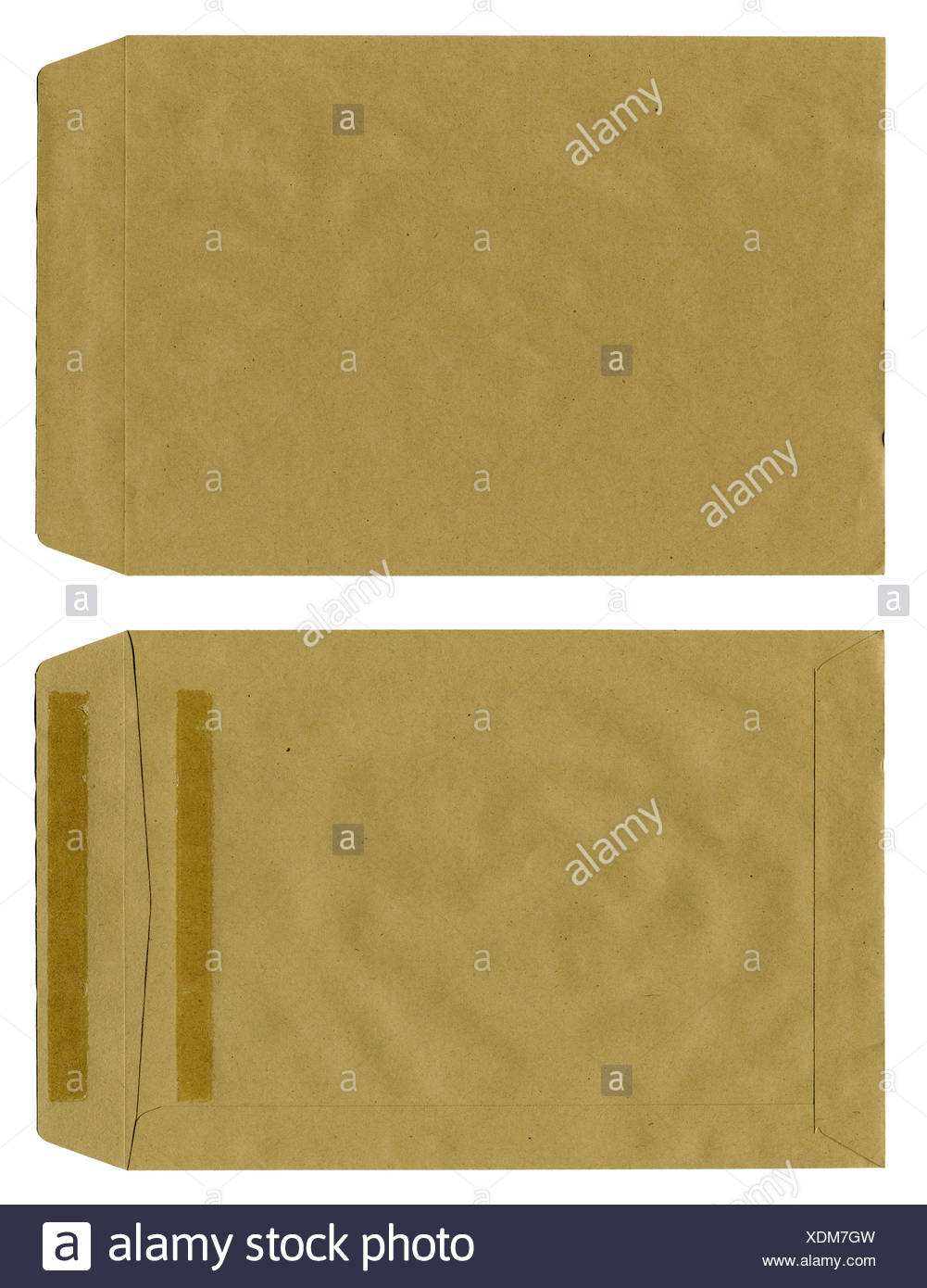Real Blank Envelope Front And Back