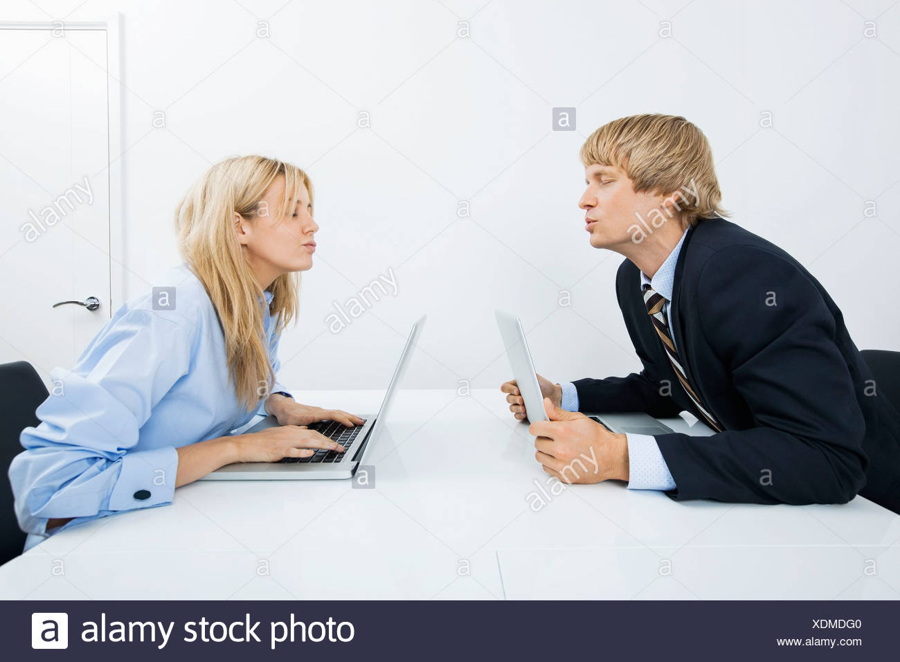 Businessmen Kissing High Resolution Stock Photography and Images - Alamy