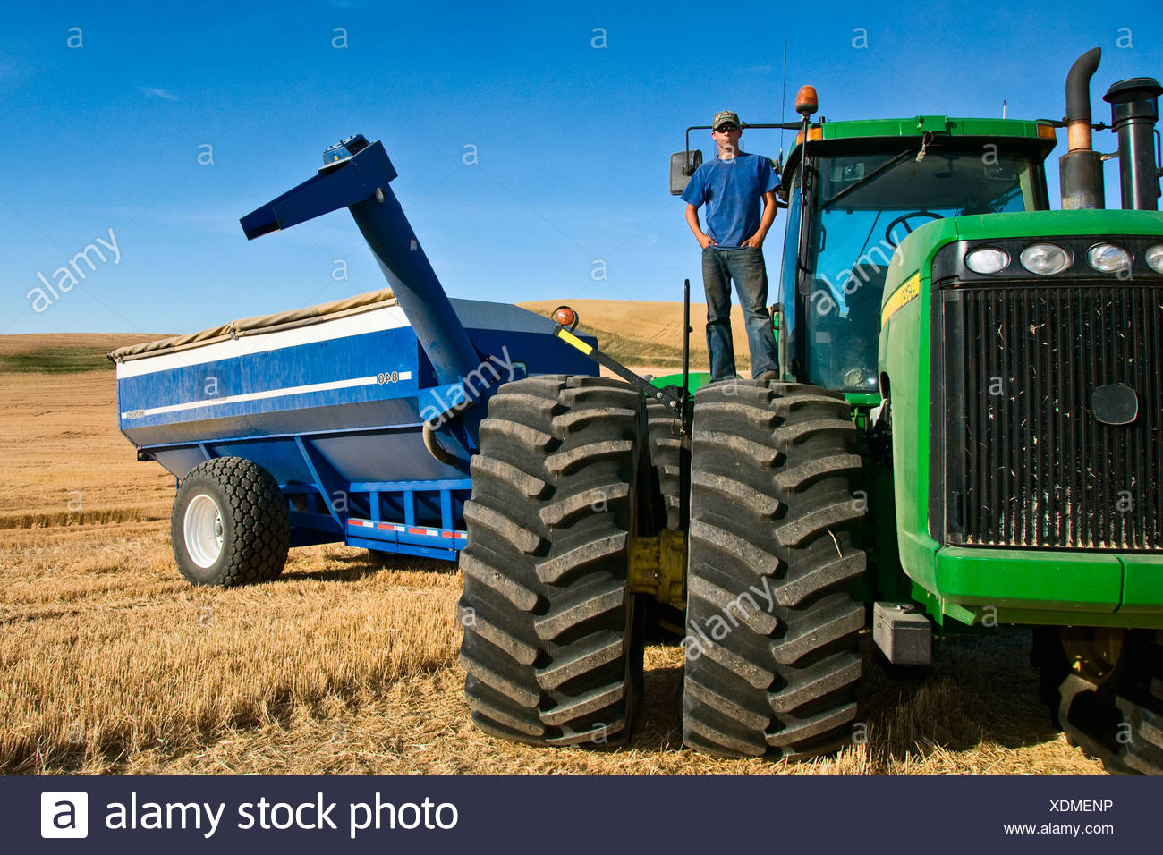 Farmer Posing With Tractor High Resolution Stock Photography and Images ...