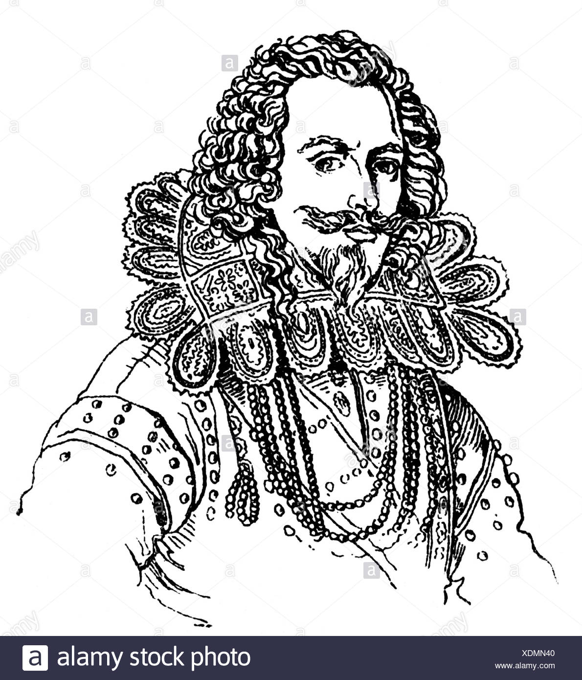 George Villiers 1st Duke Of Buckingham High Resolution Stock ...