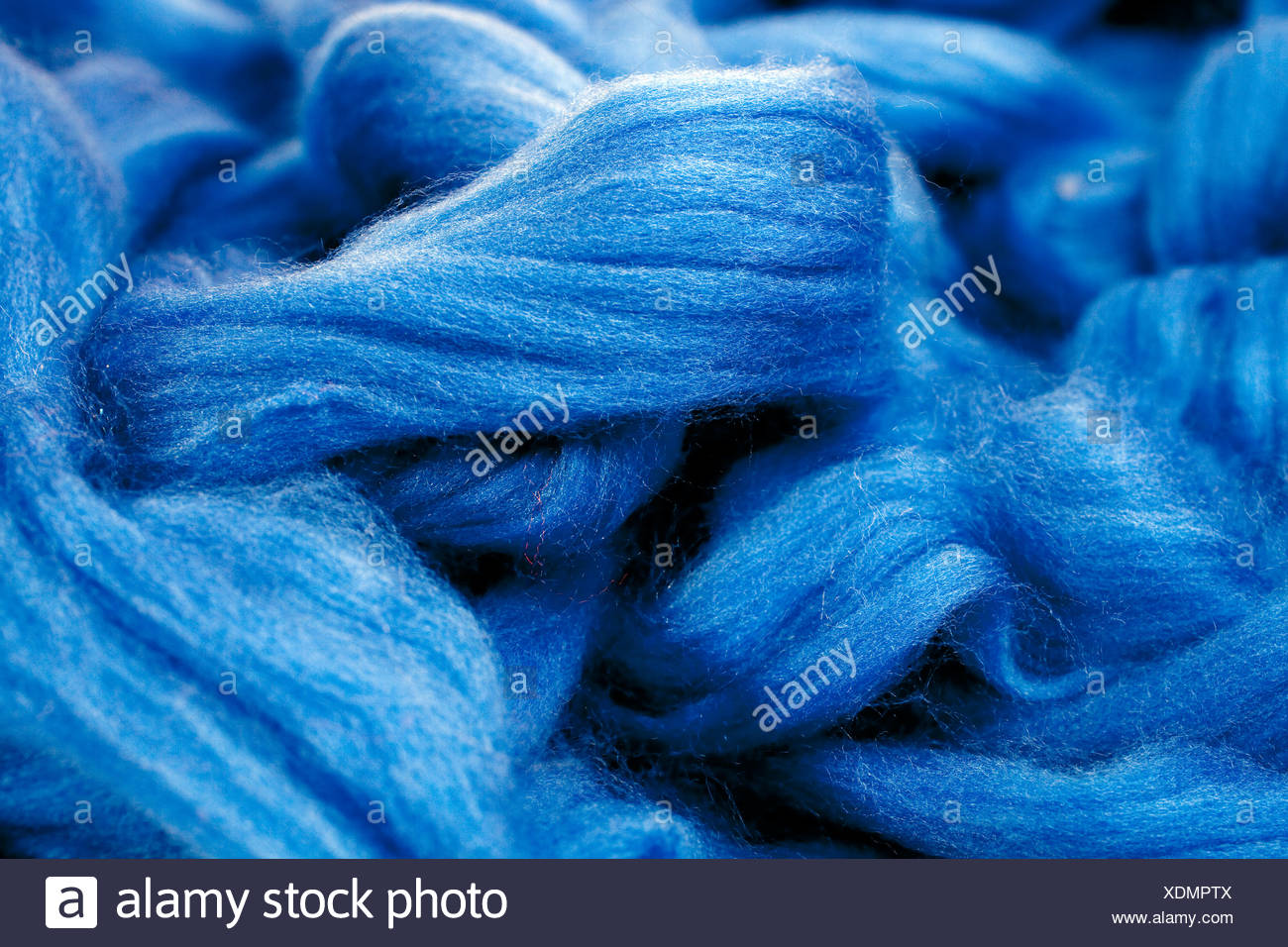 Blue Fibers High Resolution Stock Photography and Images - Alamy