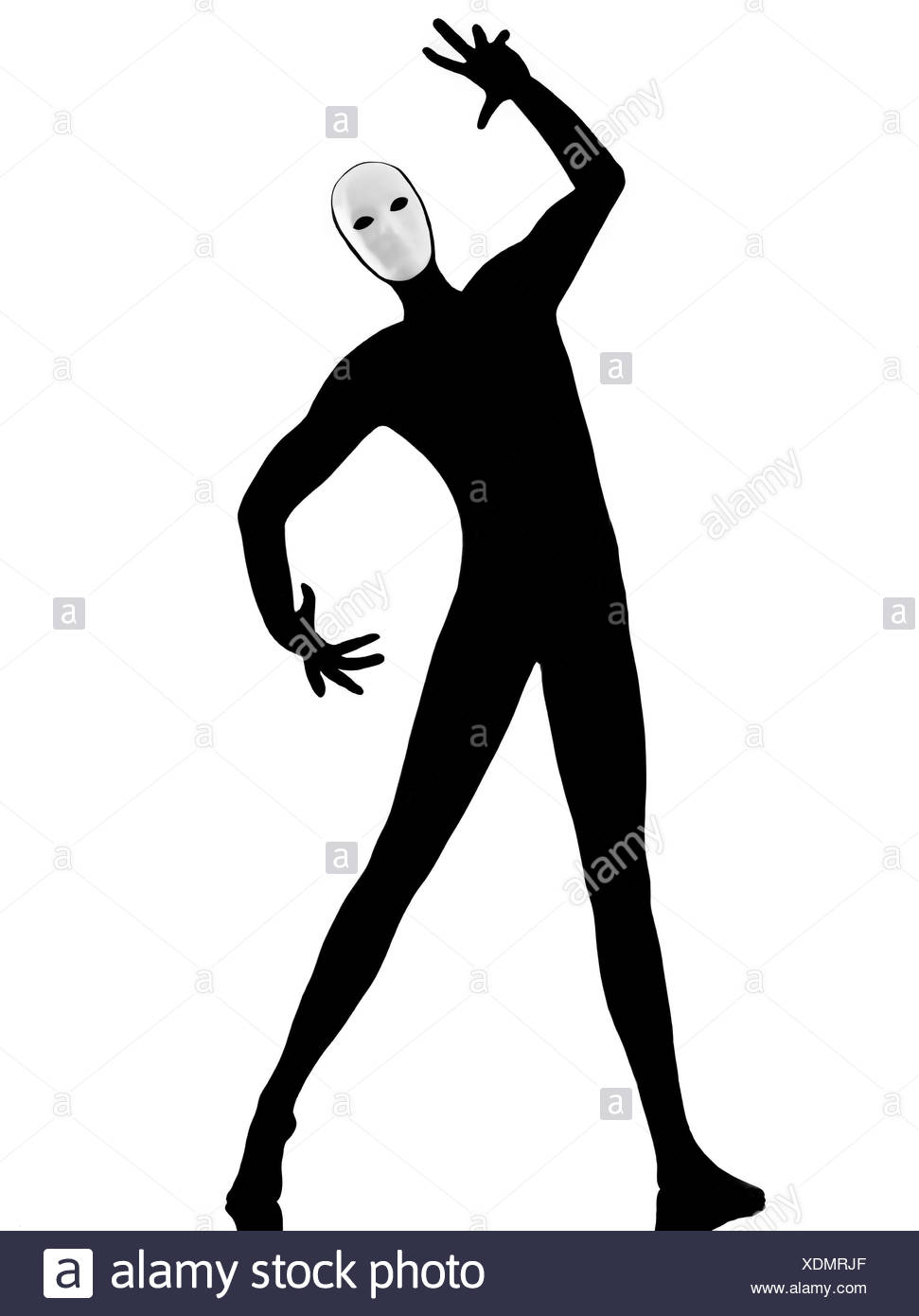 Mime Mask Silhouette Stock Photos & Mime Mask Silhouette Stock Images ...