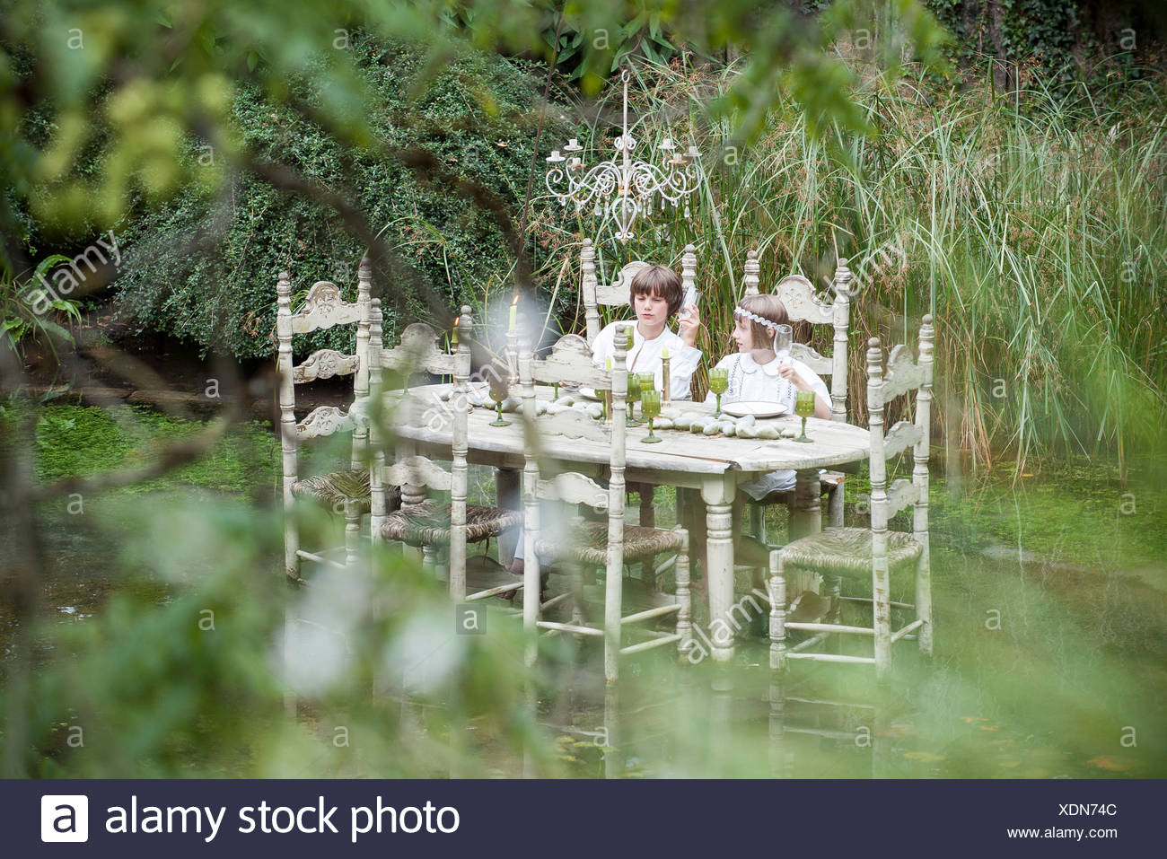 Child Floating Lake High Resolution Stock Photography and Images - Alamy