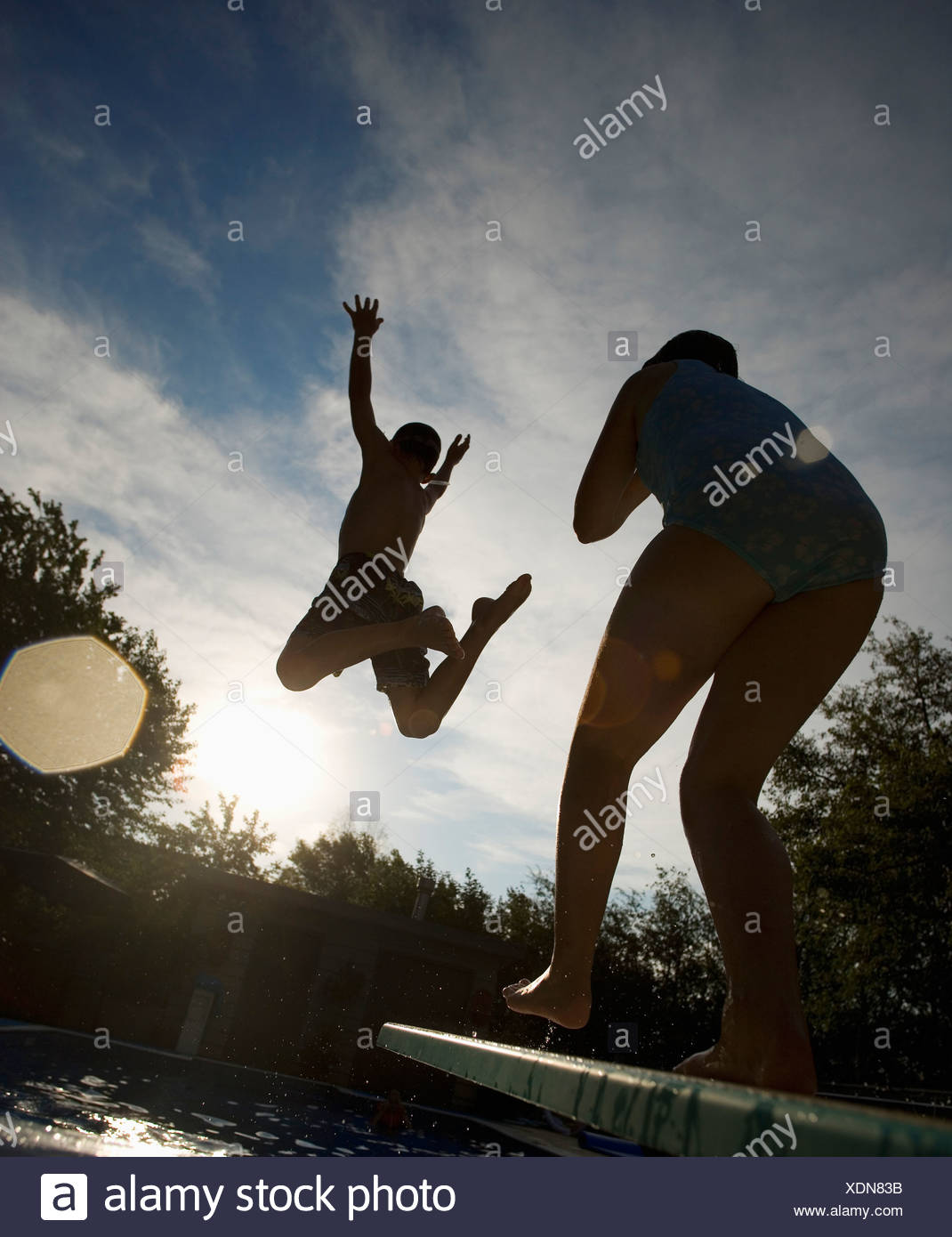 Jumps From Diving Board at Caitlin Grimmett blog