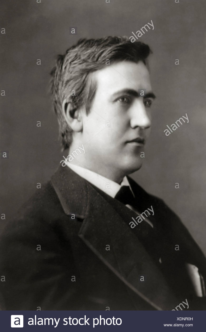 Young Thomas Edison High Resolution Stock Photography and Images - Alamy