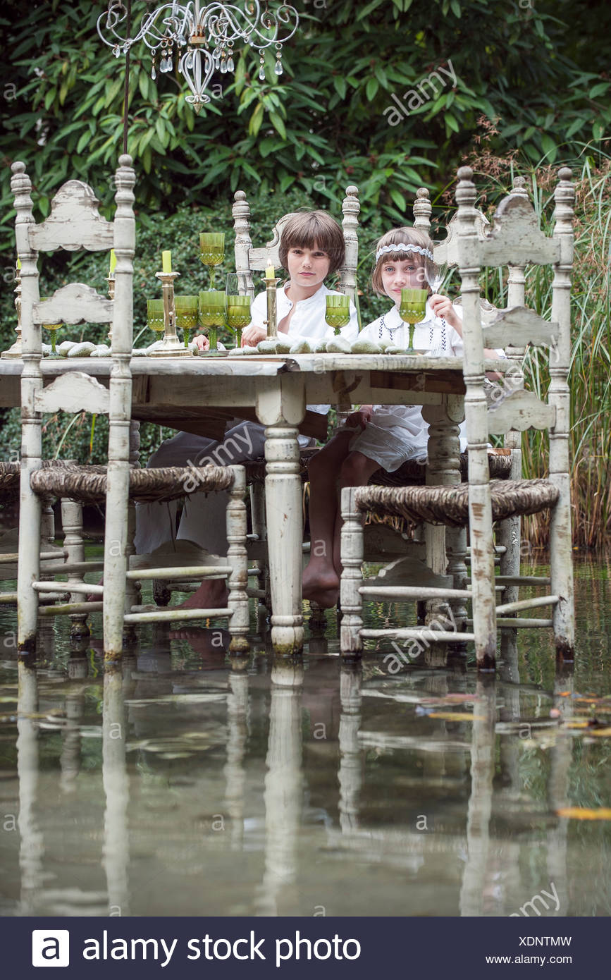 Child Floating Lake High Resolution Stock Photography and Images - Alamy