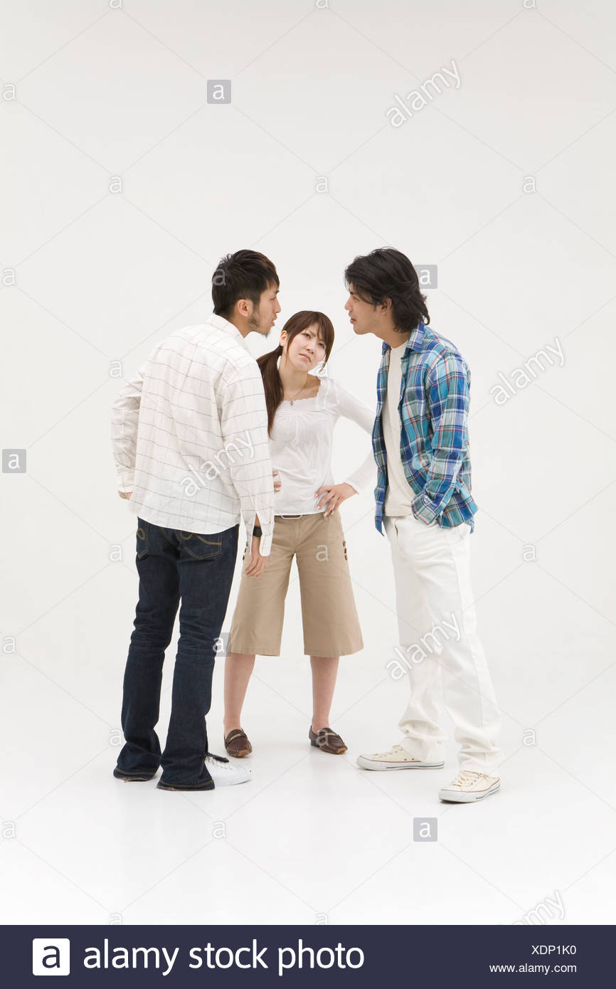 Three Young Men Arguing Stock Photos & Three Young Men Arguing Stock ...