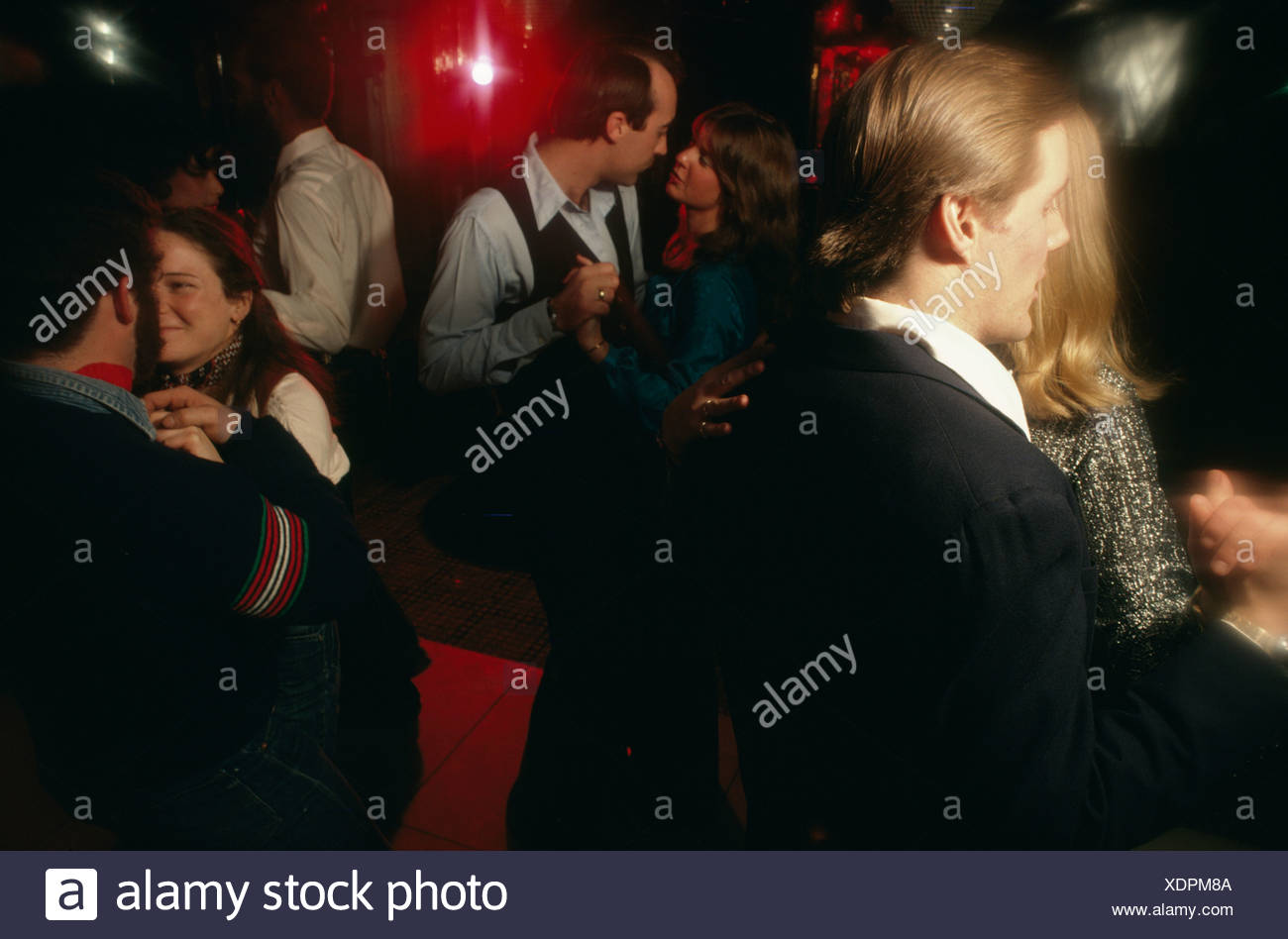 1980s Couple Dancing High Resolution Stock Photography and Images - Alamy