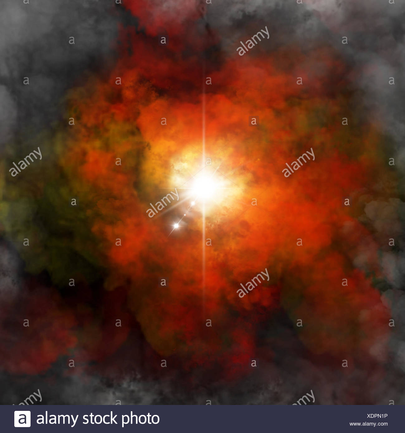 Nuclear Reaction High Resolution Stock Photography and Images - Alamy