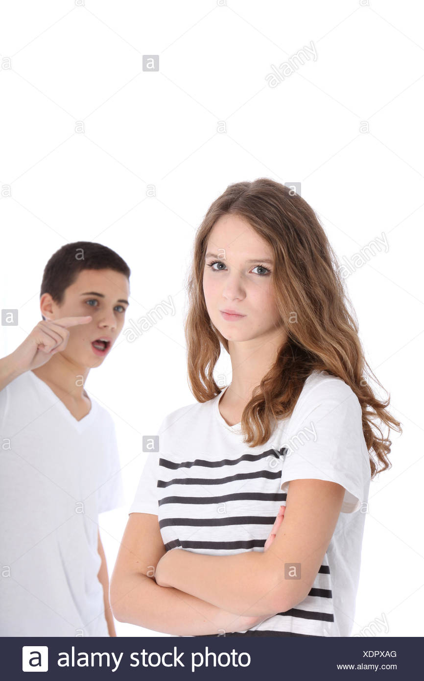 Brother And Sister Arguing High Resolution Stock Photography and Images ...
