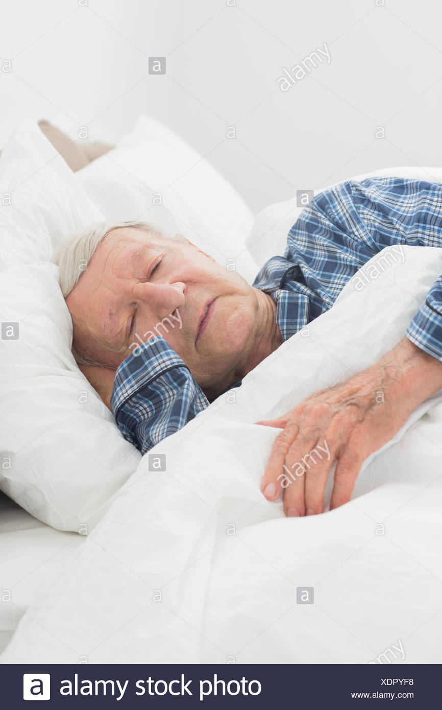 Elderly Man Sleeping Stock Photos & Elderly Man Sleeping Stock Images ...