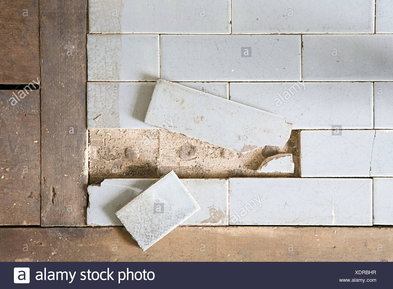Broken Tile High Resolution Stock Photography and Images - Alamy