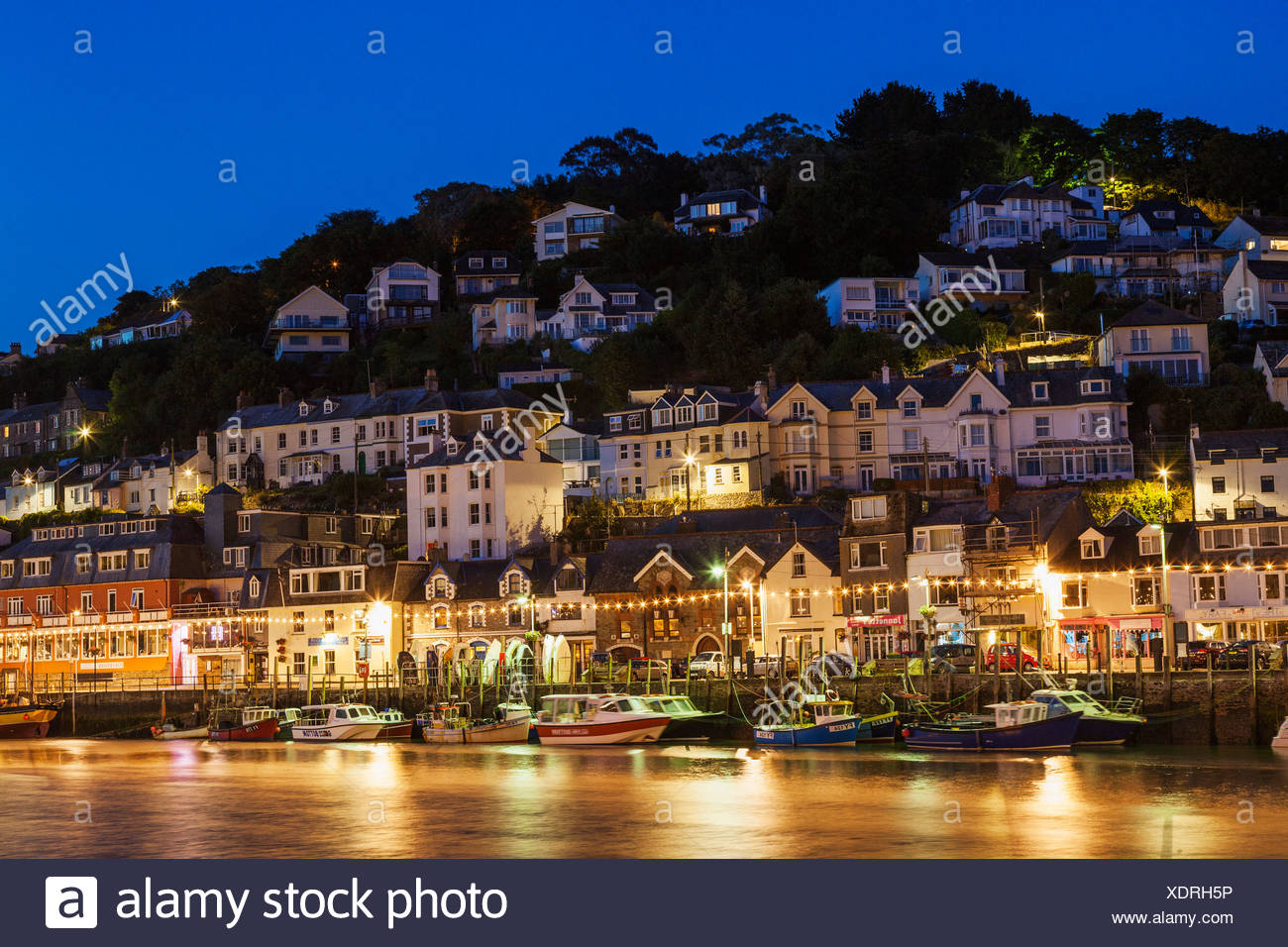 Looe Cornwall Night High Resolution Stock Photography and Images - Alamy