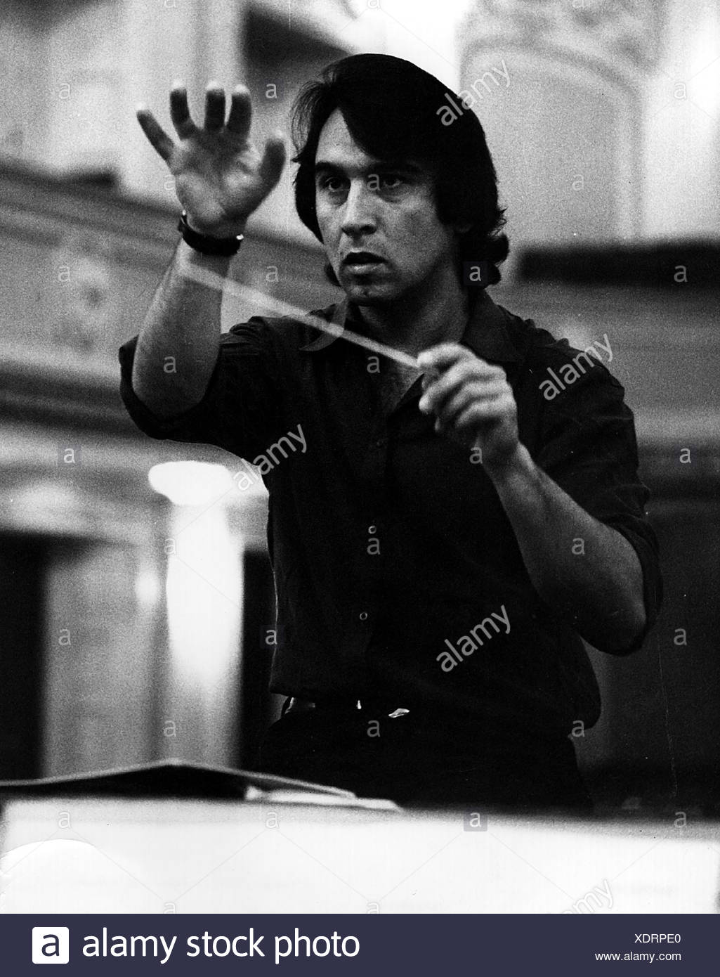 Italian Conductor Claudio Abbado Stock Photos & Italian Conductor ...