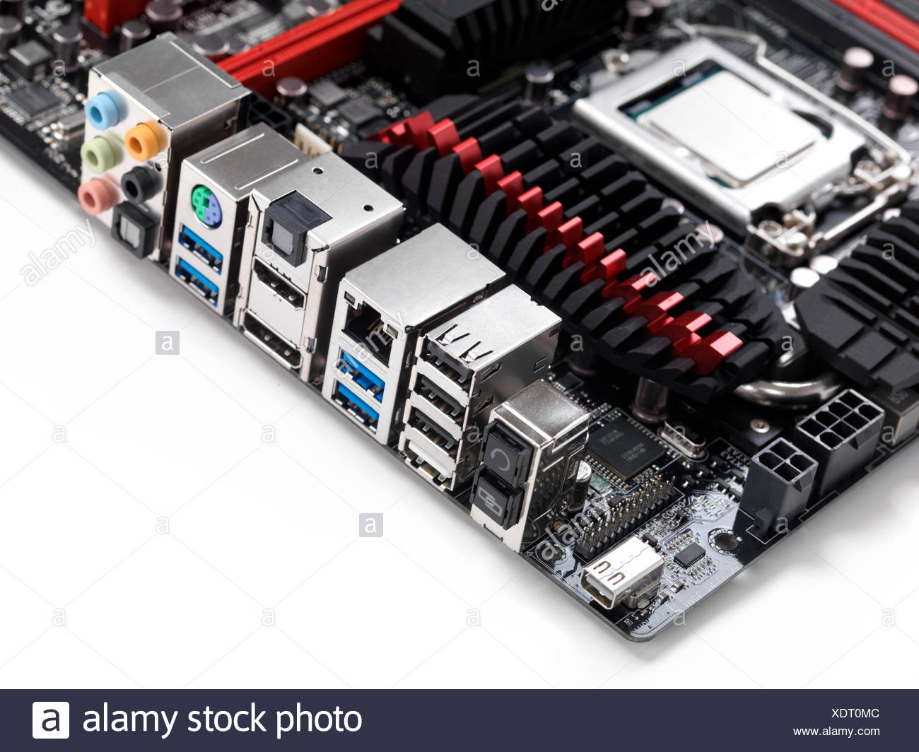 Red Motherboard High Resolution Stock Photography and Images - Alamy