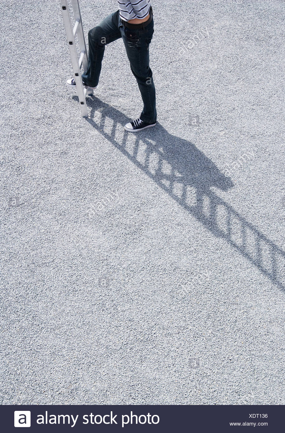 Going Down Ladder Stock Photos & Going Down Ladder Stock Images - Alamy