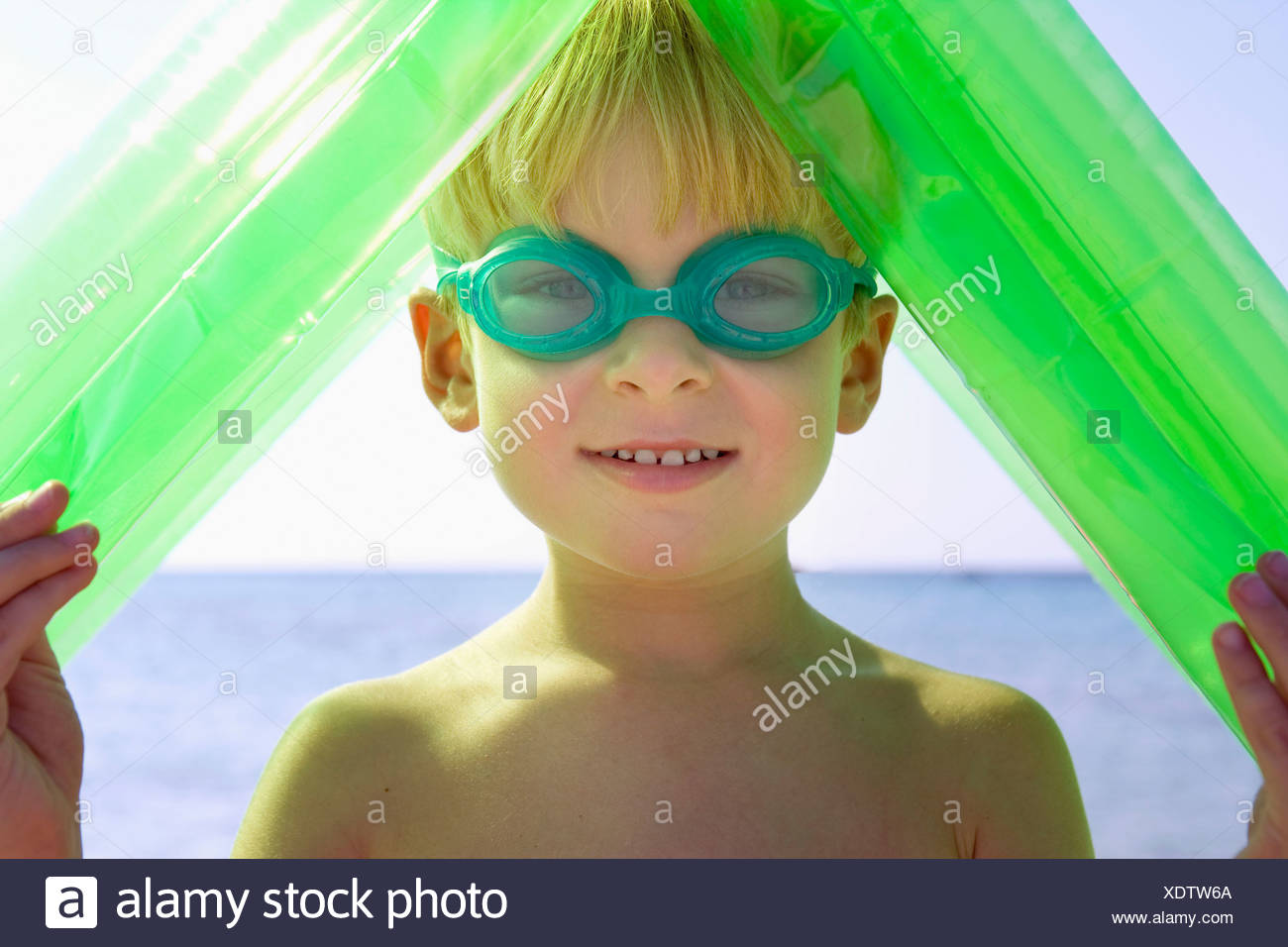 Boy Swimmer Goggles High Resolution Stock Photography and Images - Alamy