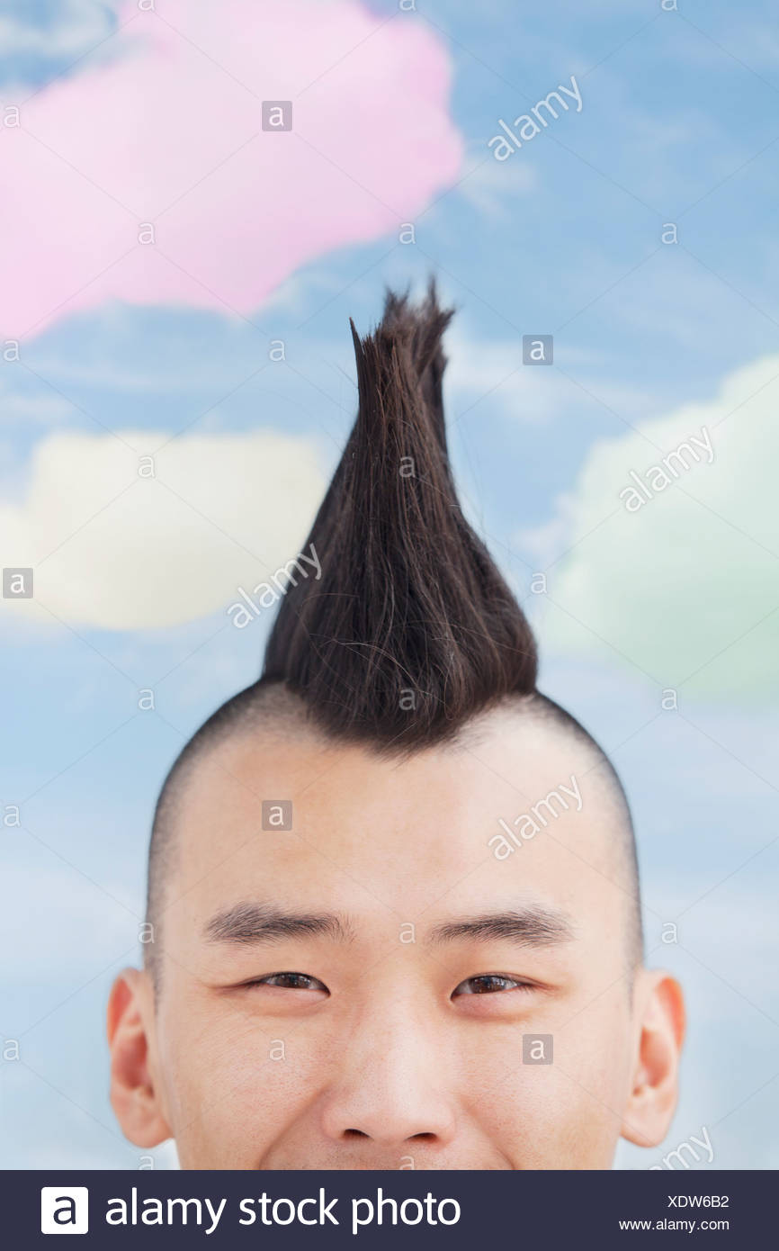 Mohawk Hair Man High Resolution Stock Photography and Images - Alamy