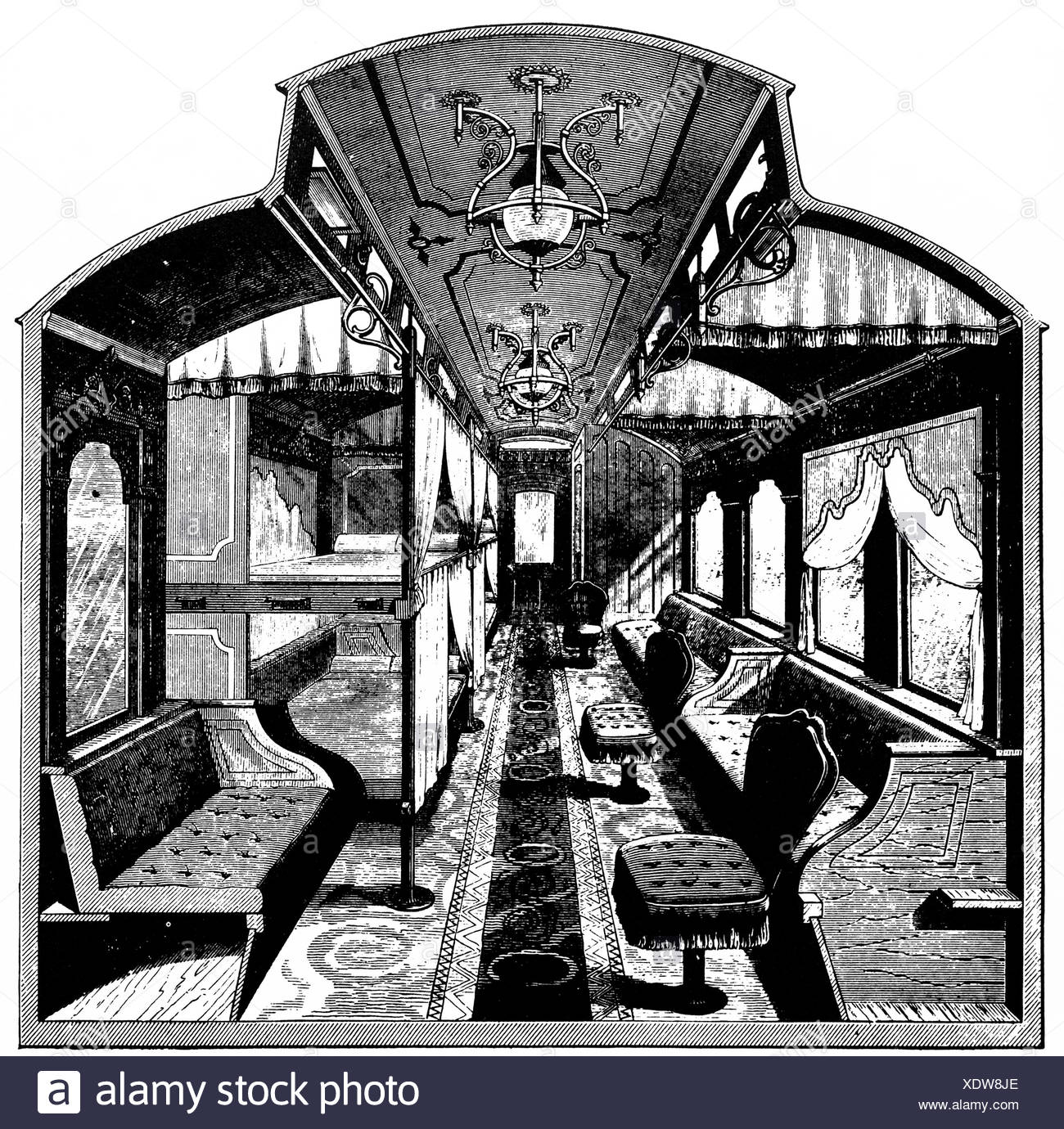 Train Sleeping Car High Resolution Stock Photography and Images - Alamy