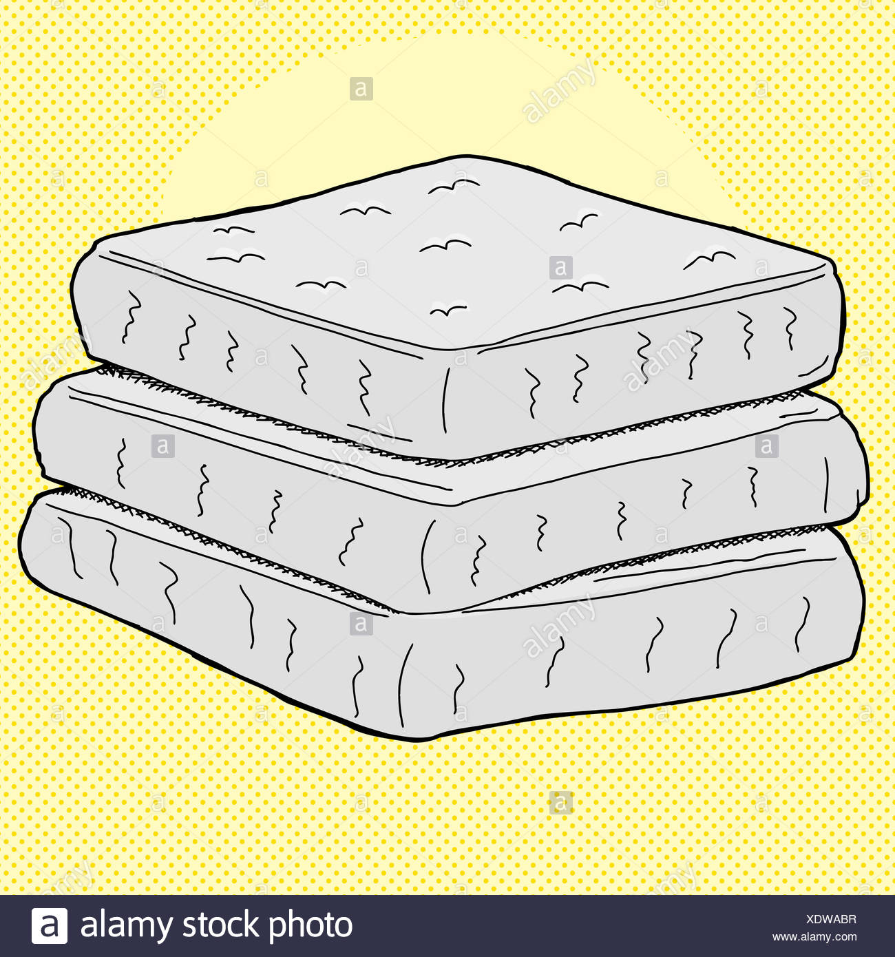 Mattresses Pile High Resolution Stock Photography and Images - Alamy