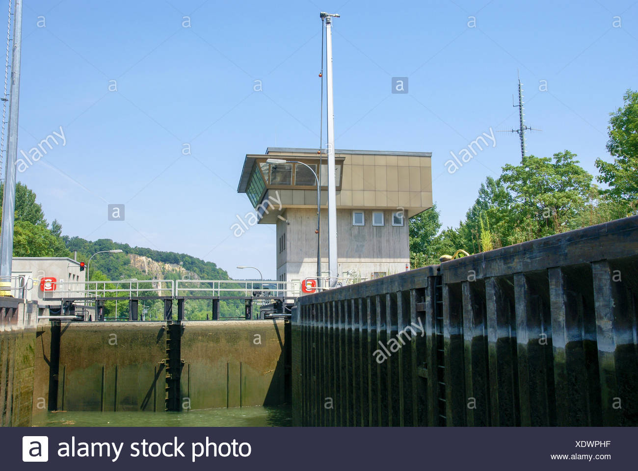 The Rhine River And Locks High Resolution Stock Photography and Images ...