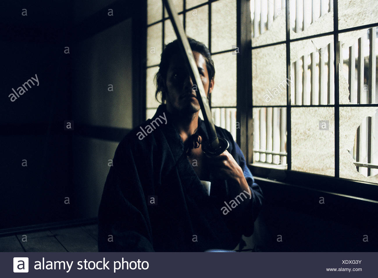 Japanese Samurai Sitting Stock Photos & Japanese Samurai Sitting Stock ...
