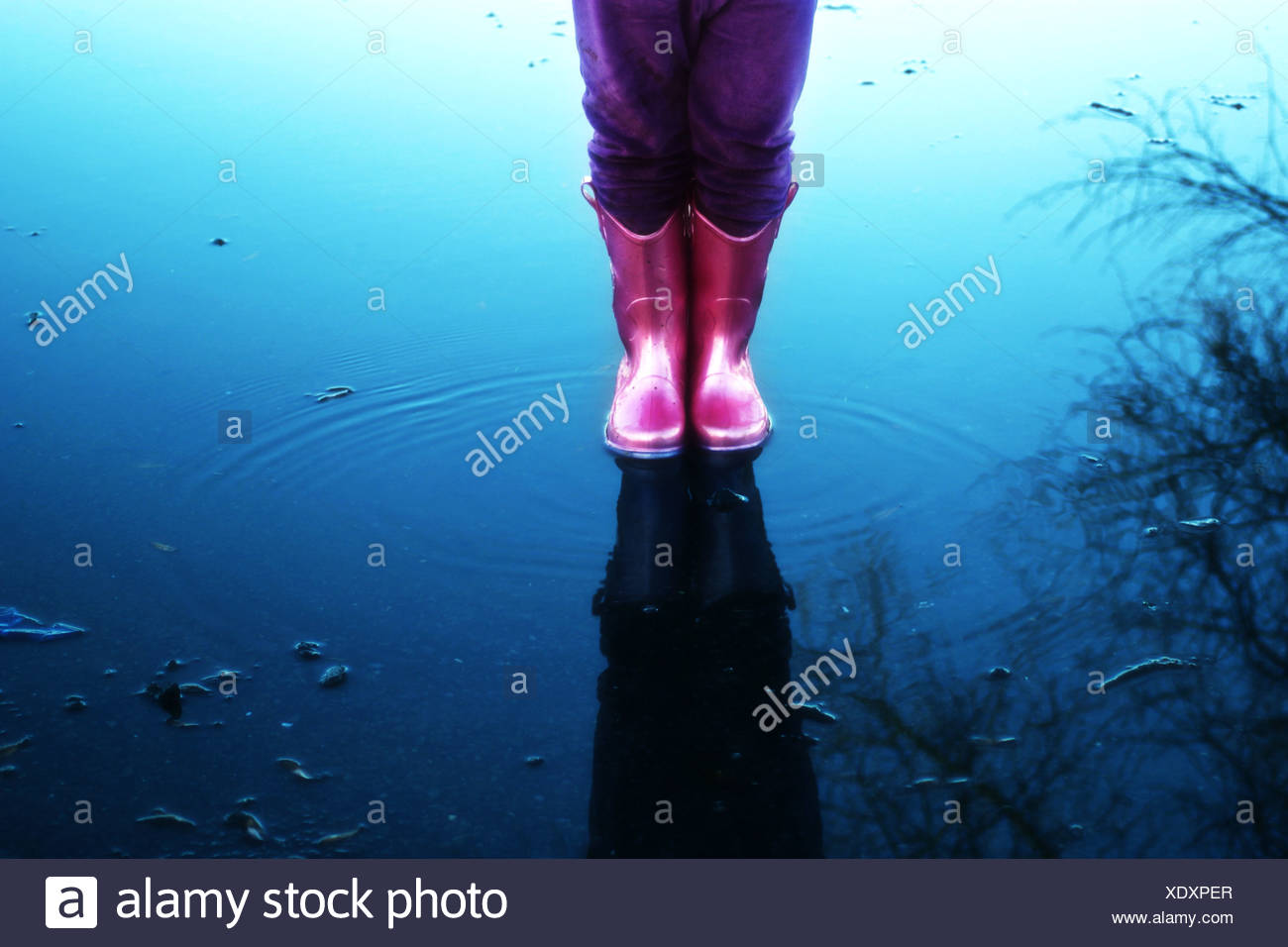 Welly Puddle High Resolution Stock Photography and Images - Alamy