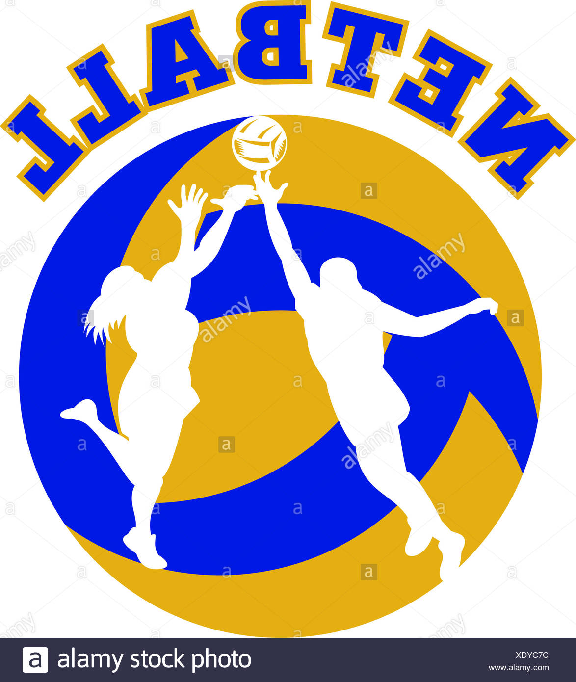 Netball Player Rebounding High Resolution Stock Photography and Images ...