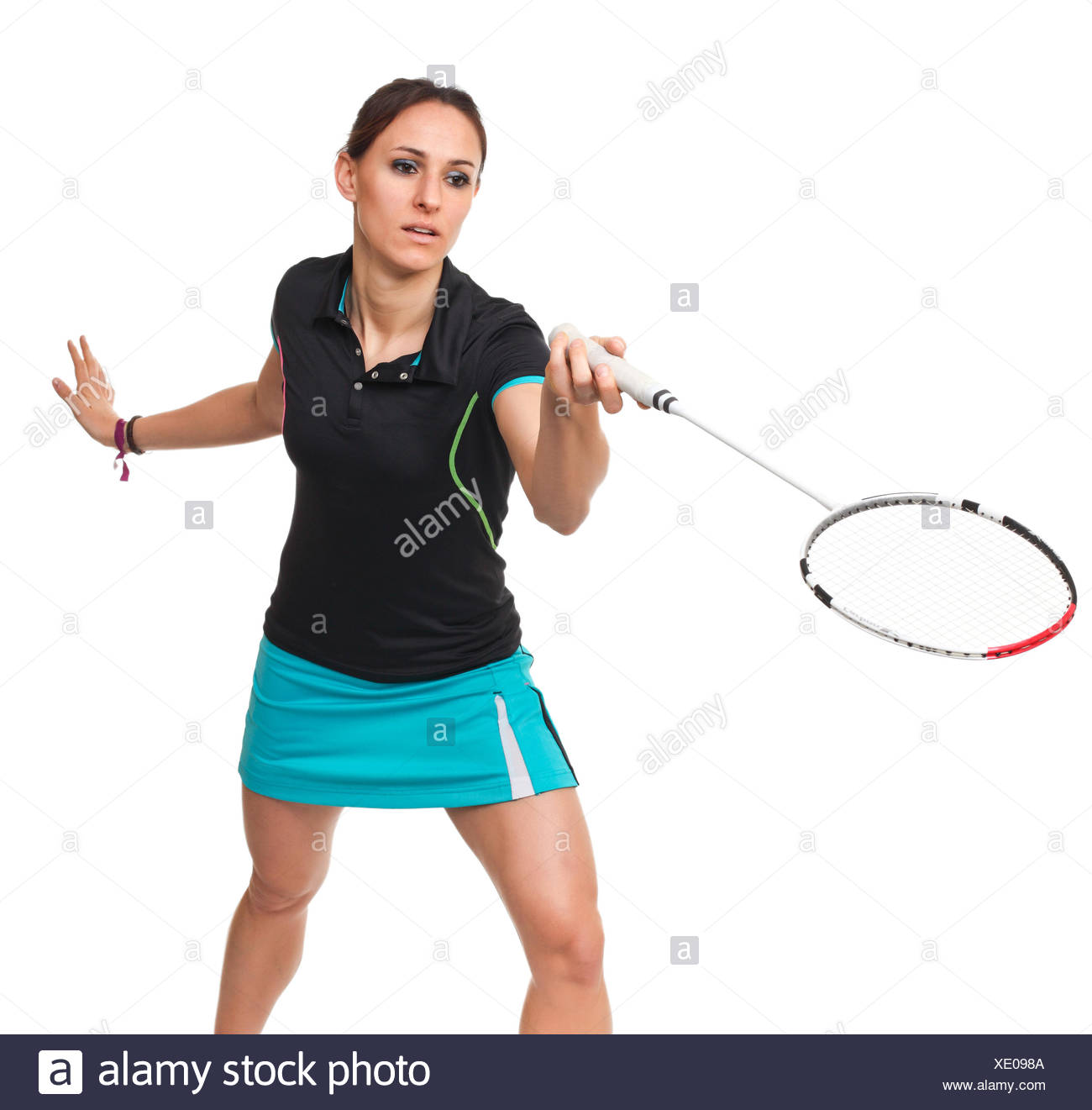 Badminton Player High Resolution Stock Photography and Images - Alamy
