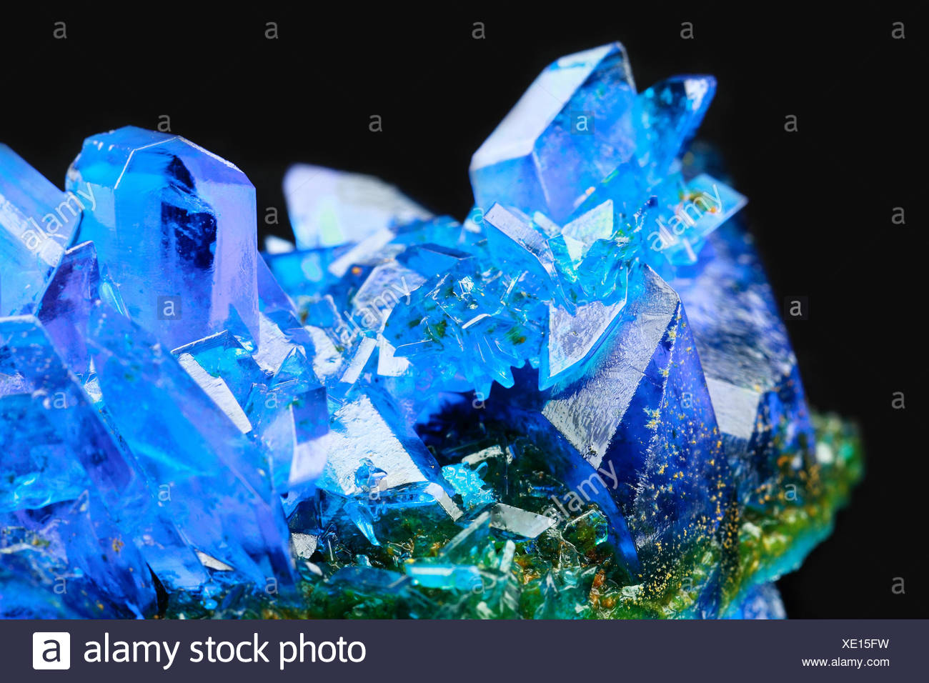 Copper Sulfate Crystallization High Resolution Stock Photography and ...