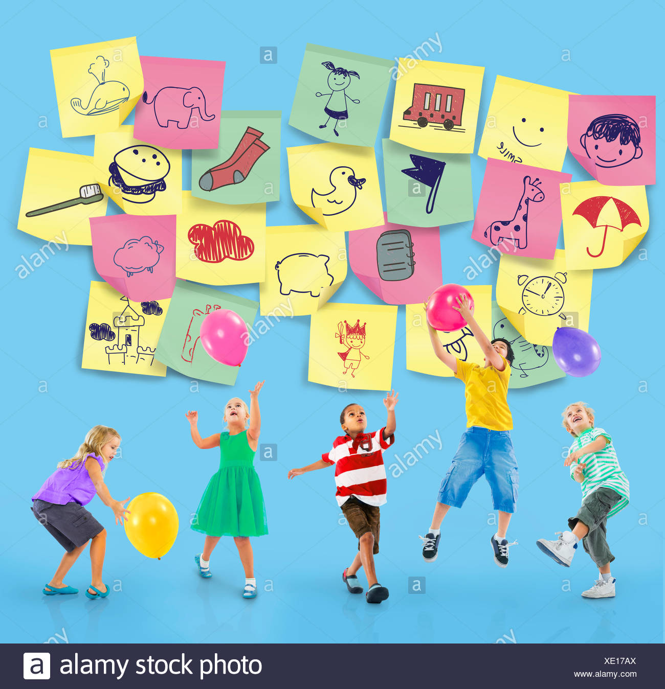 Children Doodles High Resolution Stock Photography and Images - Alamy