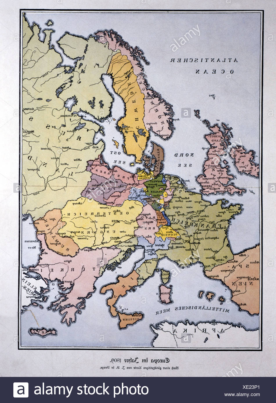 Political Map Of Europe High Resolution Stock Photography and Images ...