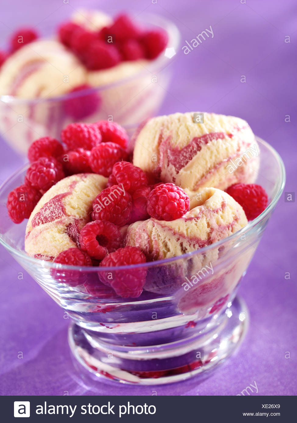 Raspberry Ripple Ice Cream High Resolution Stock Photography and Images ...