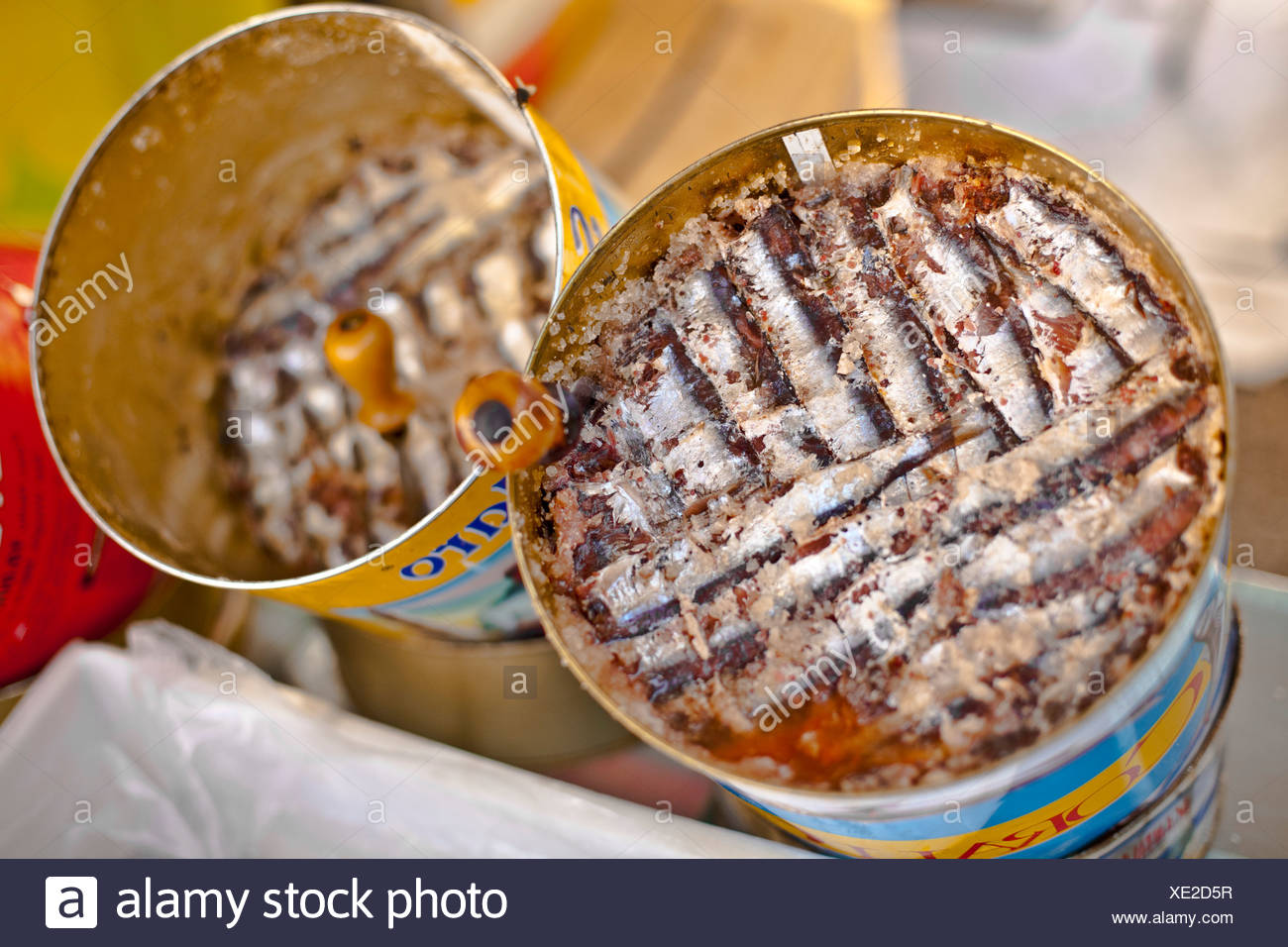 Sardine Cans Stock Photos & Sardine Cans Stock Images - Alamy
