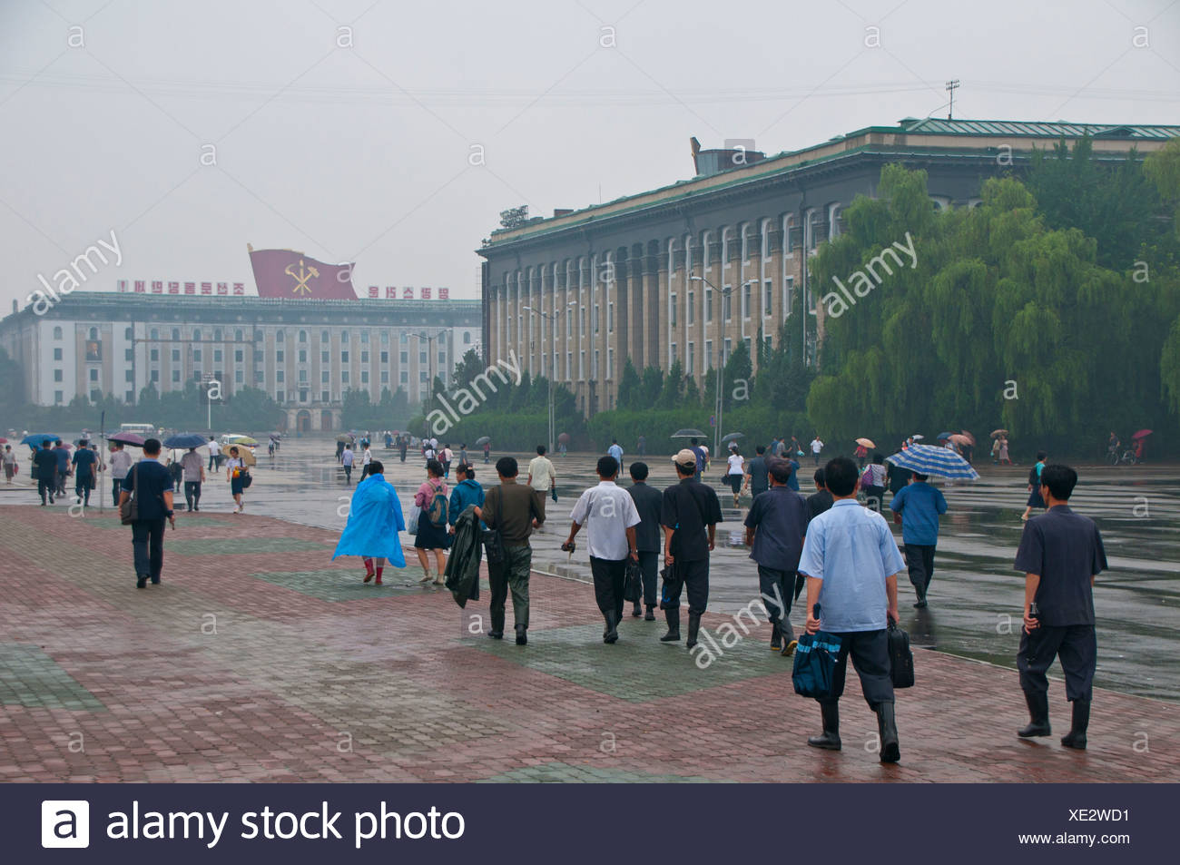Kim Il Sung Square Pyongyang Stock Photos & Kim Il Sung Square ...