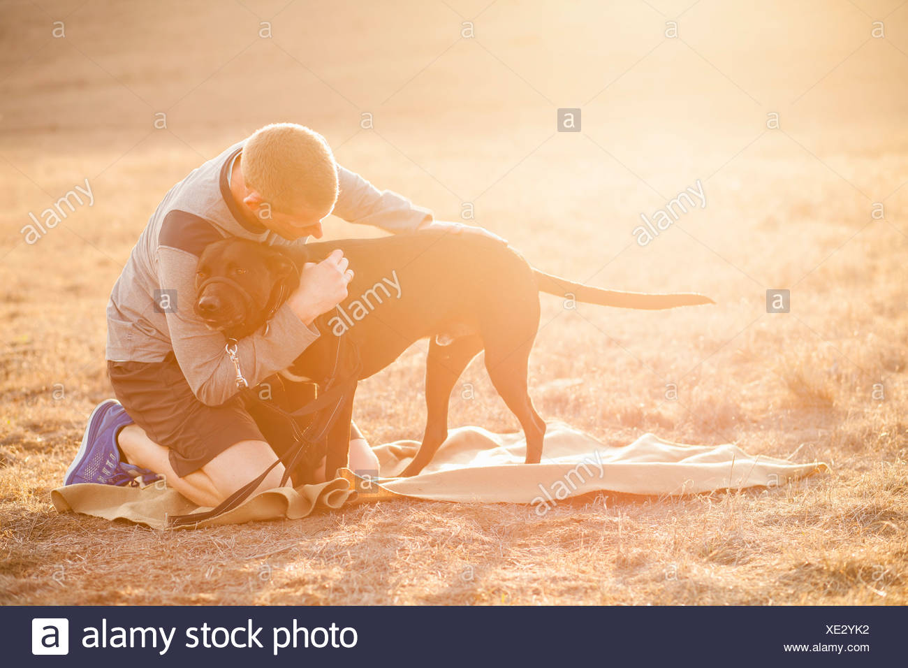 Kneeling Man High Resolution Stock Photography and Images - Alamy